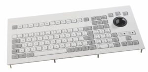 Keyboard, Trackball, us-qwerty, panel mount, USB - MH Productcatalogus