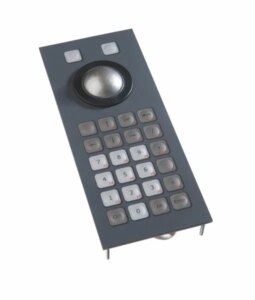 Keyboard, Trackball, us-qwerty, panel mount, USB - MH Productcatalogus