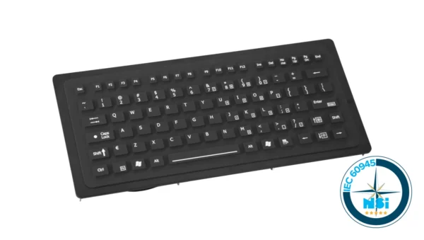 Keyboard, no pointer, fr-azerty, panel mount, USB - MH Productcatalogus