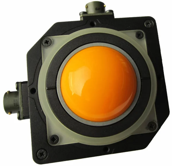 Trackball, panel mount, USB - MH Productcatalogus